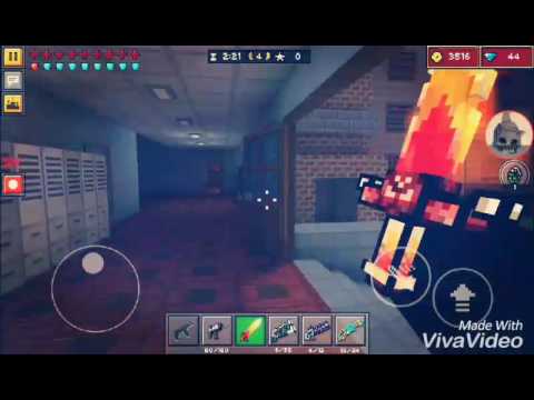 Pixel Gun 3D| Gameplay Silent School ._./ - YouTube