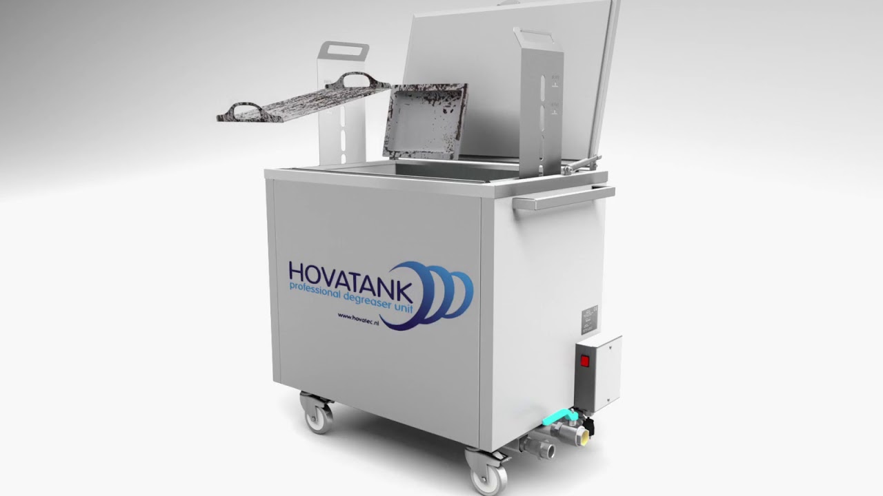 Hovatank (professional degreaser unit) - YouTube