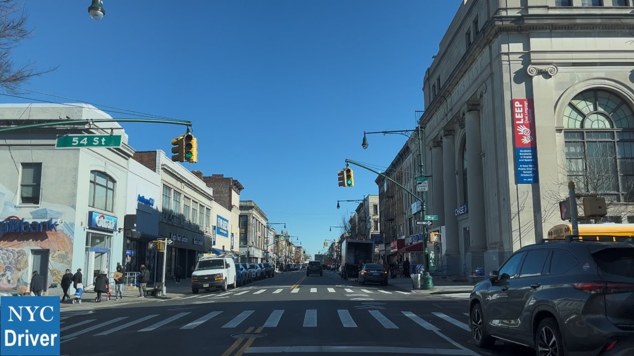 New York City | 4K Driving in Street Brooklyn, NY #14 - YouTube