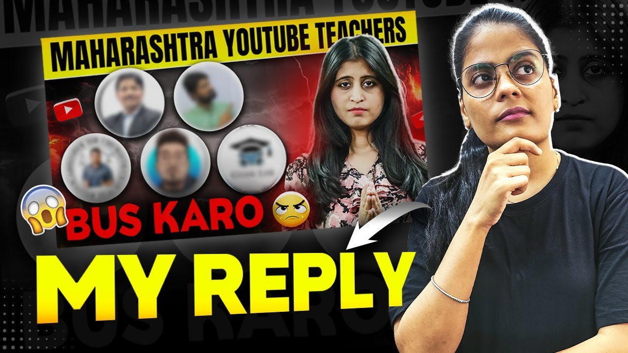 😡Final Reply - Anjali Mam - YouTube