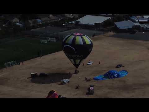 King George v pavilion second anniversary balloon