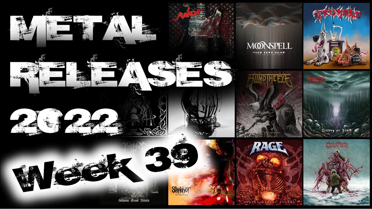 Metal releases 2022 - Week 39 (26th September - 2nd of October ...