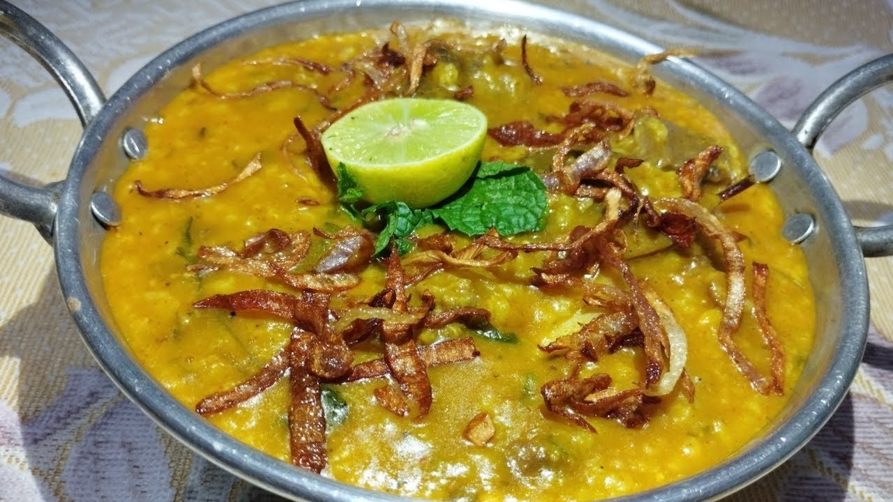 Mutton Khichda recipe | Moharram special khichda | Mumbai's special ...