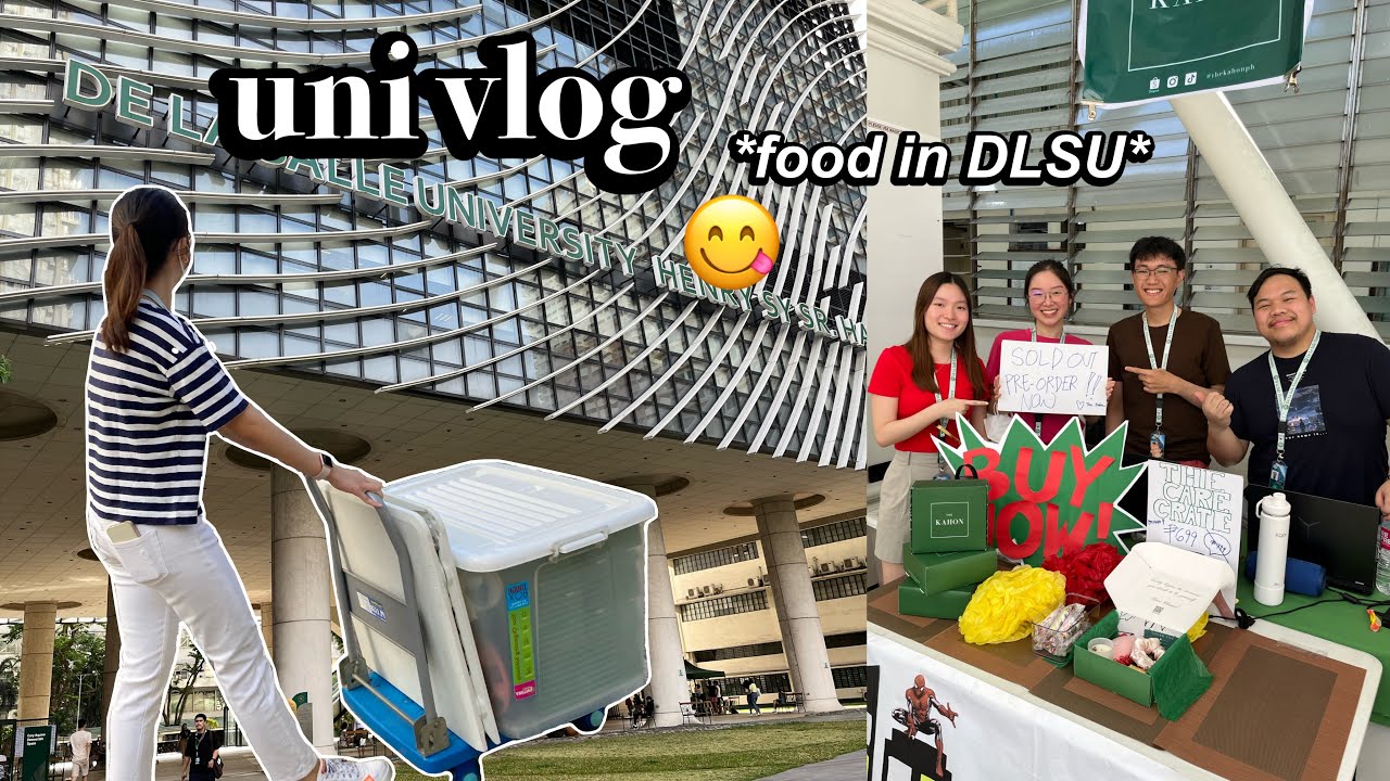 DLSU Bazaar and Life of a Business Student, Guide to Food in Taft (uni ...