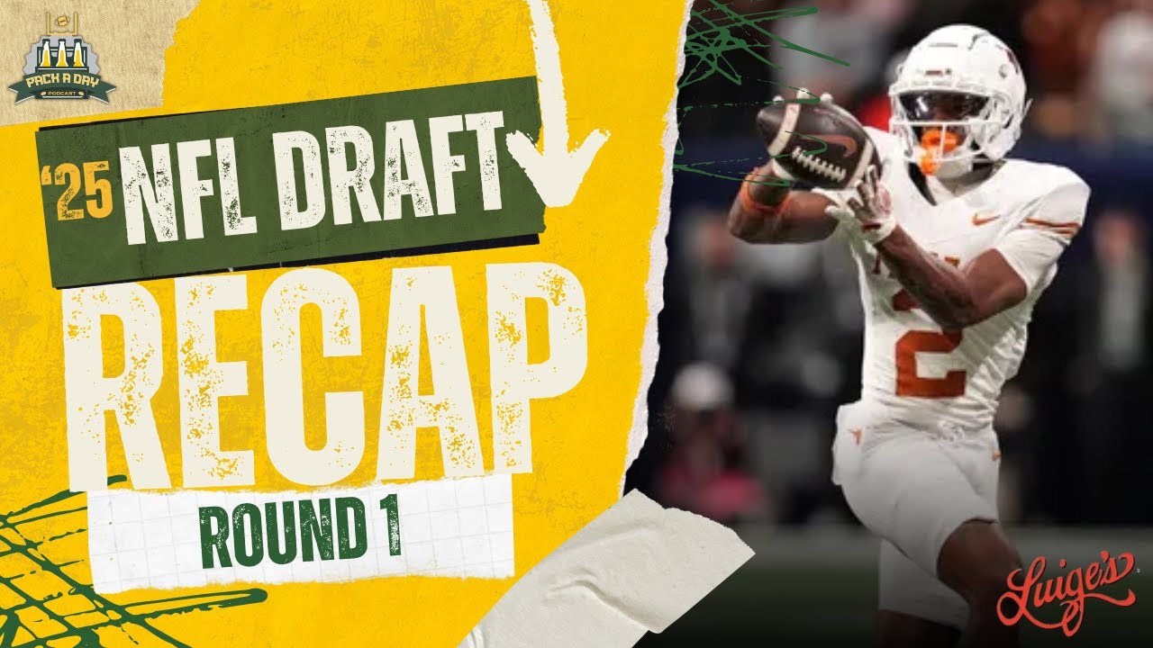 Packers Draft Matthew Golden + NFL Draft Day 2 Preview!!! - YouTube
