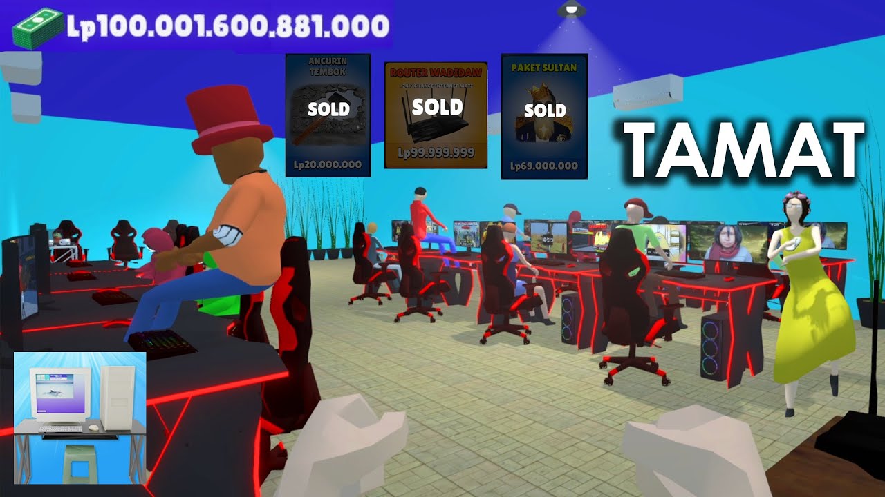 SIMULATOR WARNET BOCIL TAMAT BORONG SULTAN TEMBUS TEMBOK - WARNET ...