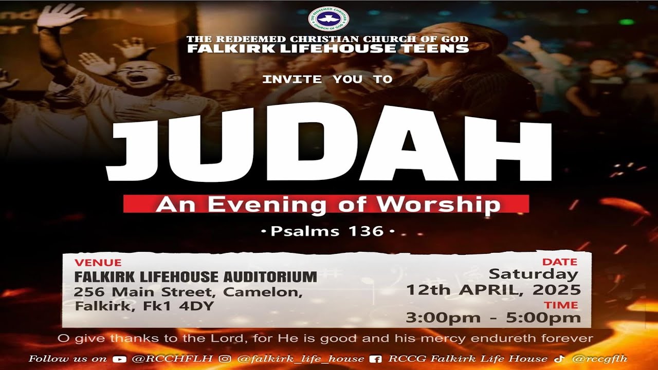 RCCG FLH LIVE - JUDAH 2025 - YouTube