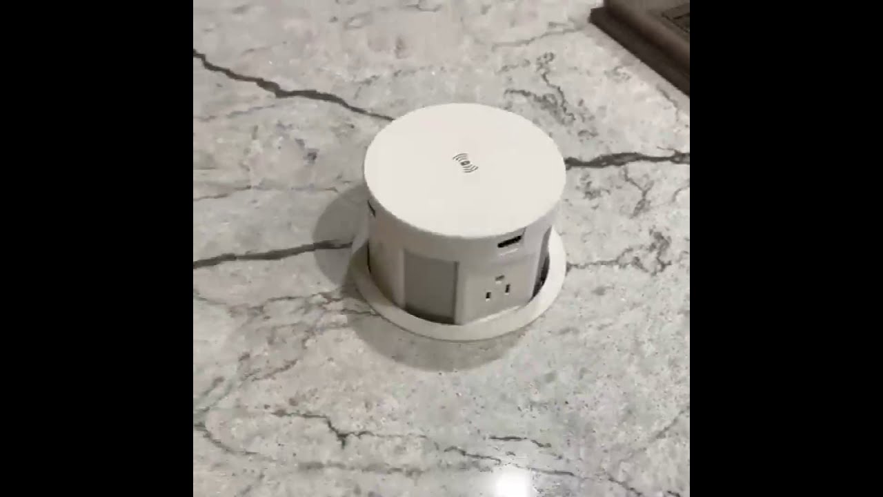 Hidden Automatic Pop Up Outlet with Wireless Charger Station for ...