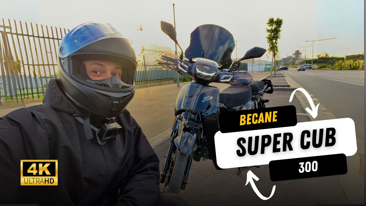 Becane Super Cub 300 | 127 cc Maroc - YouTube