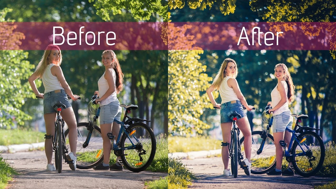 Tutorial | Lightroom CC Color Effects | Girls | 2017 - YouTube