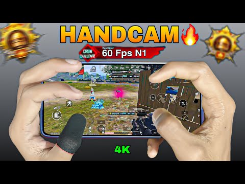 REDMI NOTE 13 PRO HANDCAM PUBG MOBILE IN 2025 🔥 | FASTEST 5 FINGERS GAMEPLAY ⚡ IN 2025