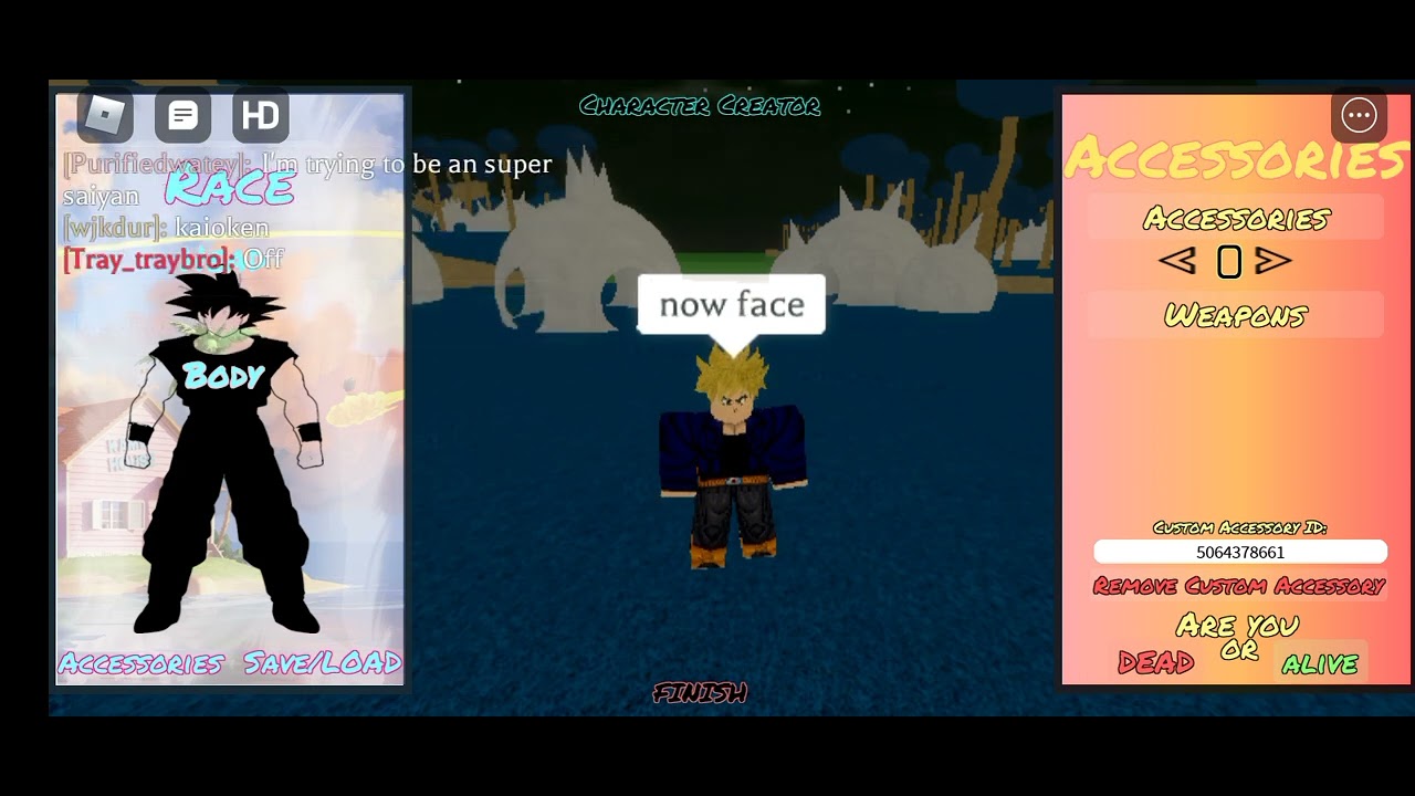 how to be bakugo in dragon ball rp azure (codes is in desc) - YouTube