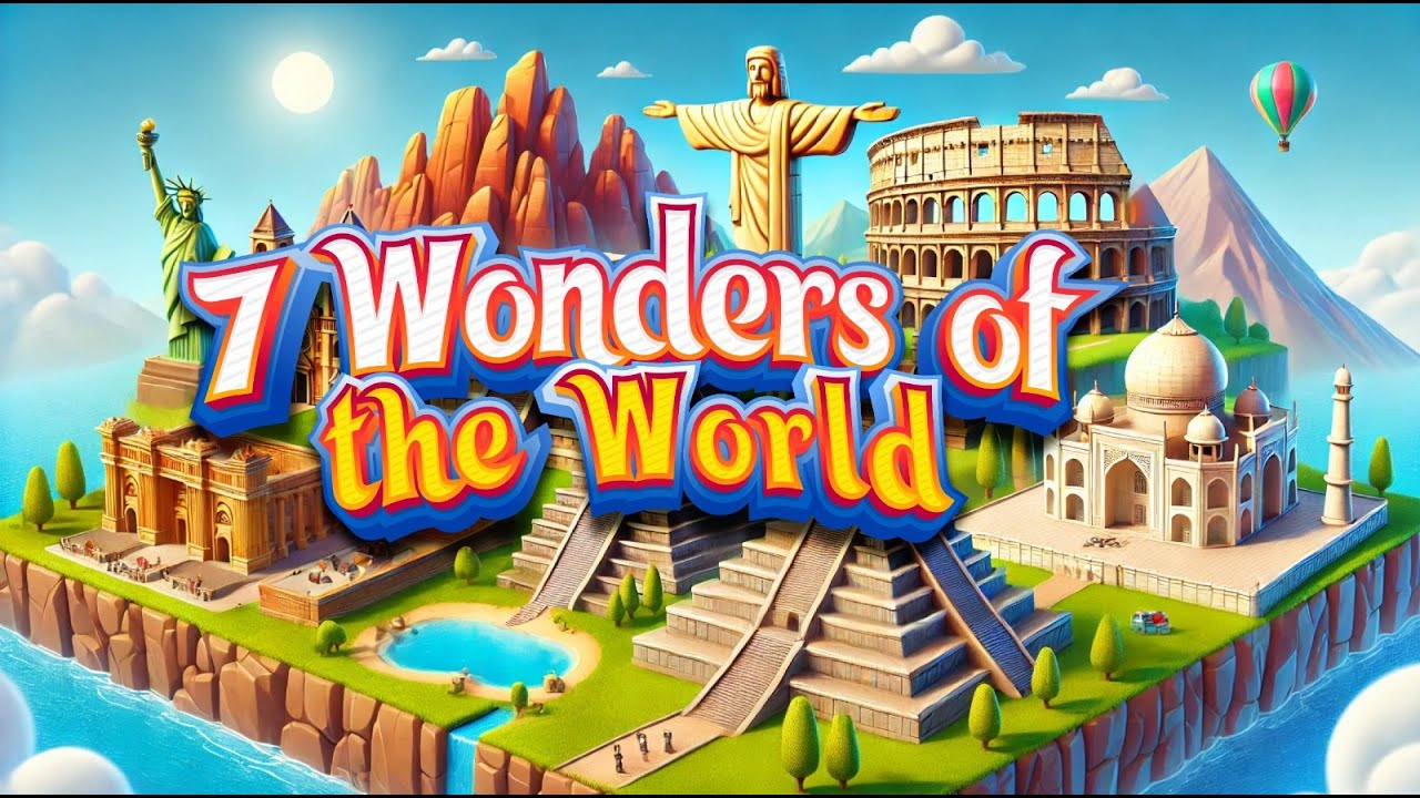 🚀 7 Wonders of the World for Kids 🌍 | Fun & Fast Facts! - YouTube