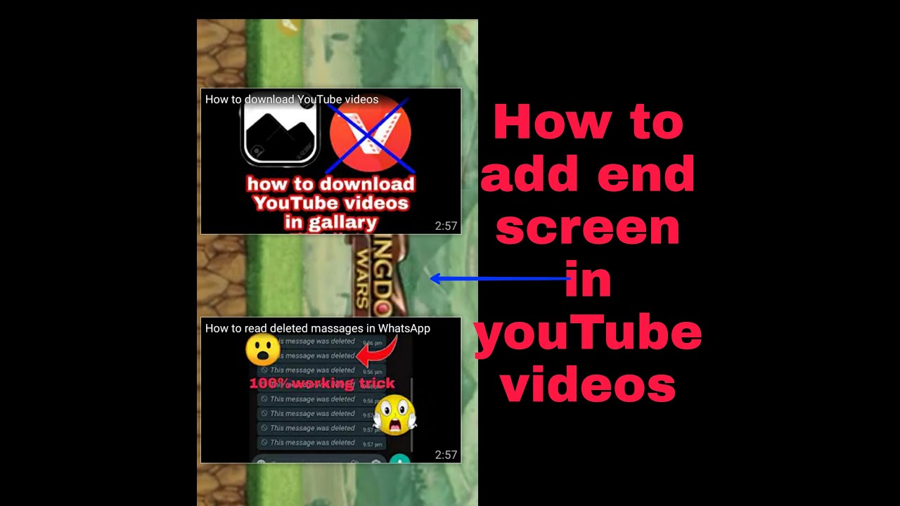 How to add end card in YouTube videos - YouTube