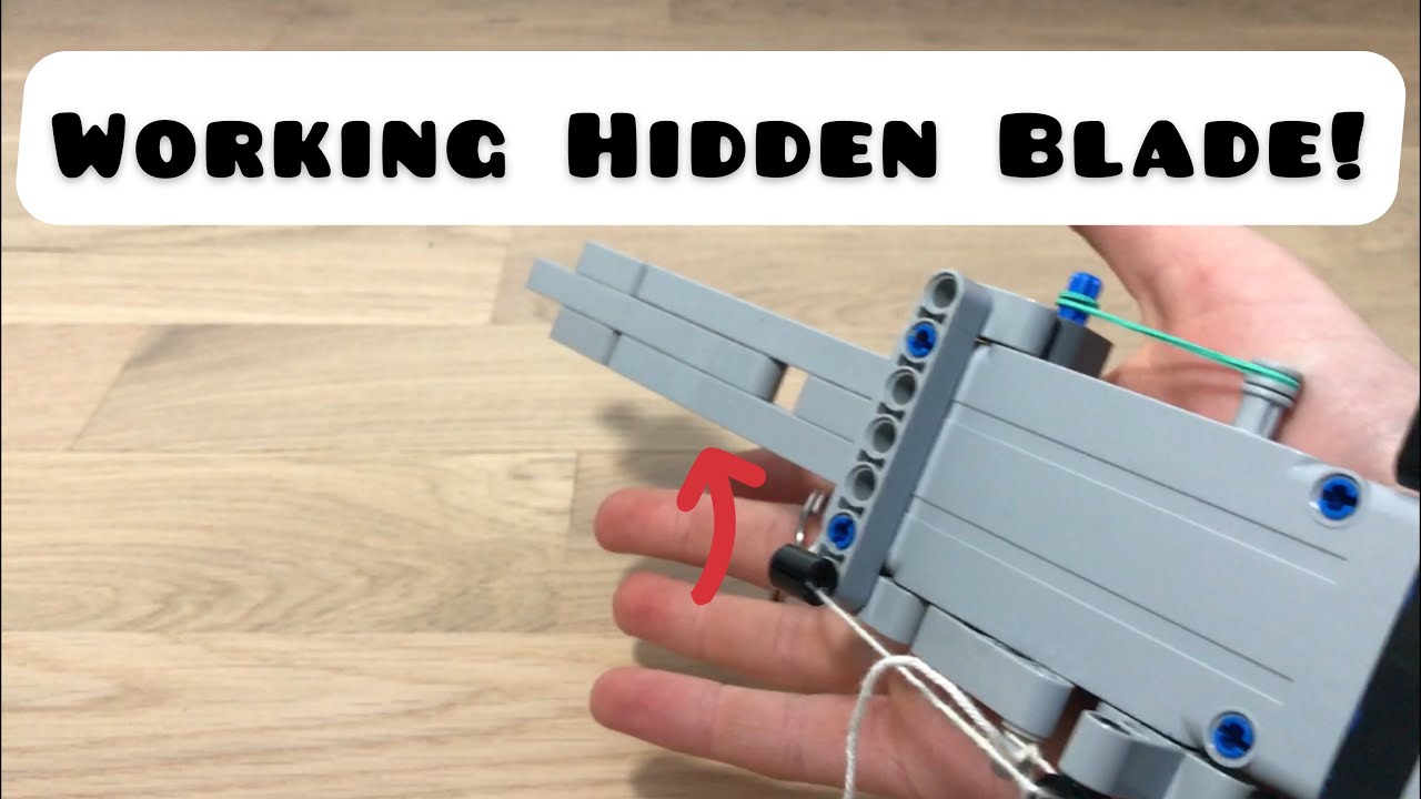 Working LEGO Hidden Blade - YouTube