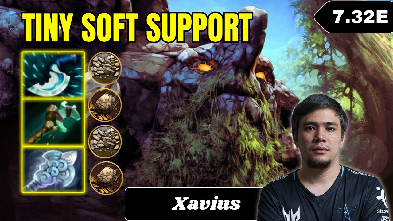 Xavius Tiny Soft Support Gameplay Patch 7.32e - Dota 2 Full Match ...