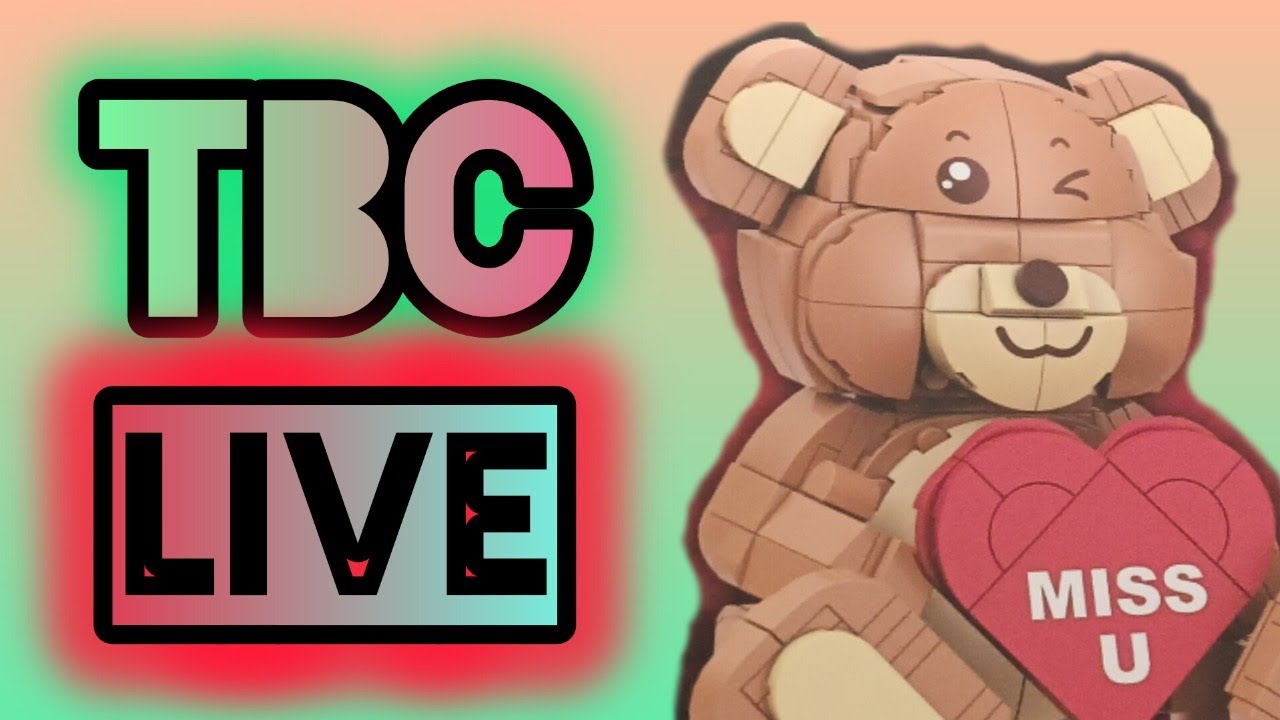 TBC LIVE : "BUILD-A-BEAR NIGHT" Building Brickcraft "Bricky Bear" 354 ...