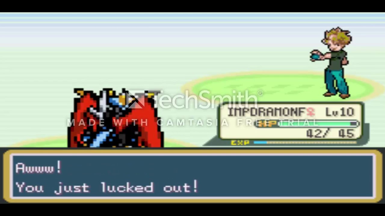 Digimon fire red episode 3 - YouTube