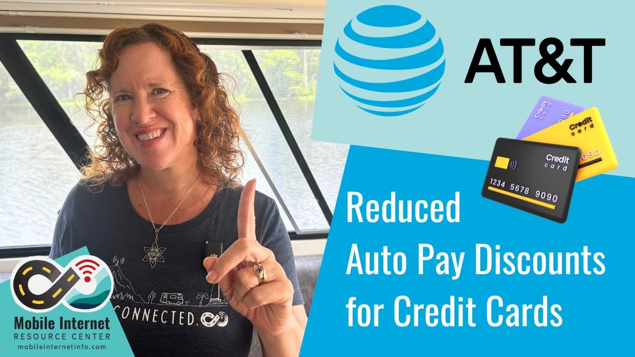 AT&T Auto Pay Discounts for Credit Cards Being Reduced - YouTube