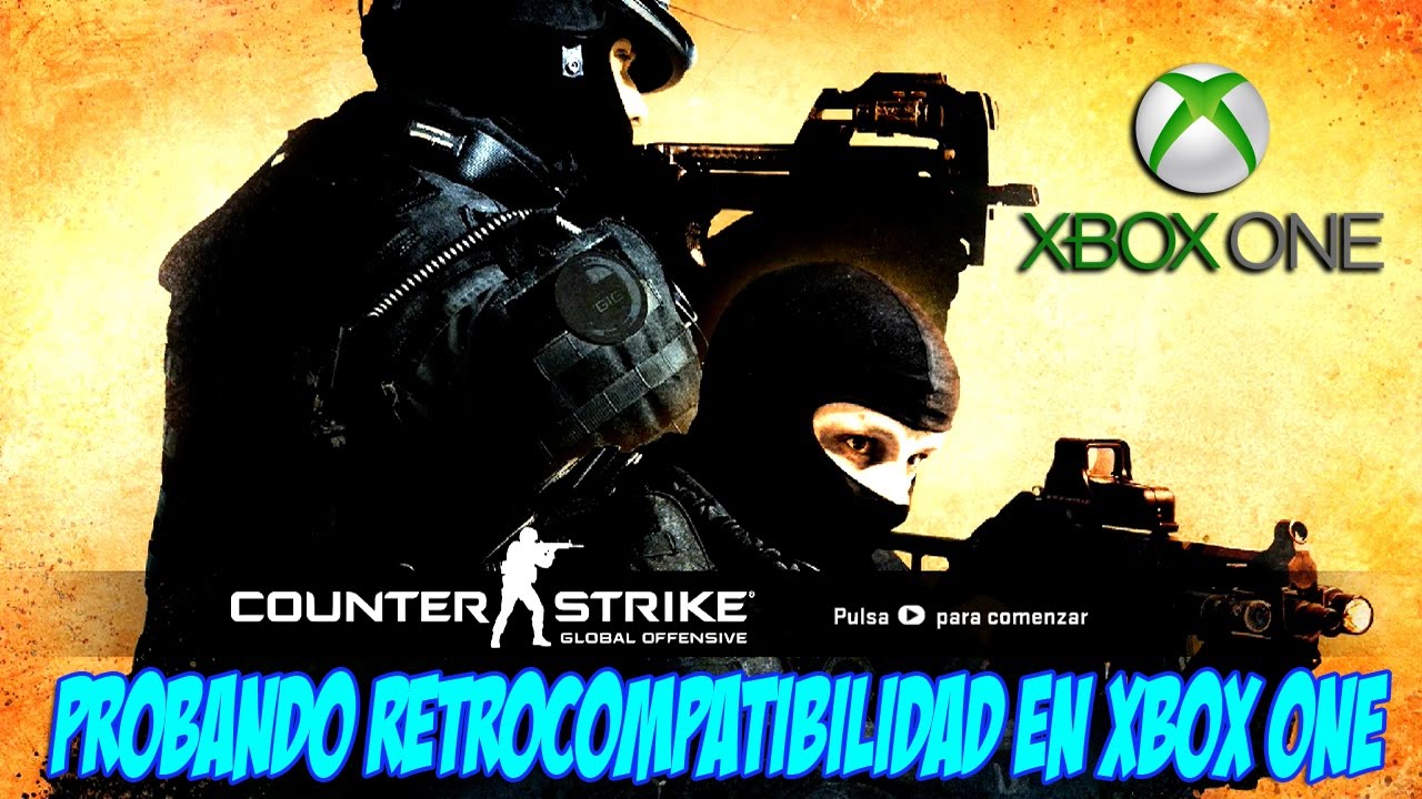 Counter Strike GO - Probando la retrocompatibilidad en Xbox One - YouTube