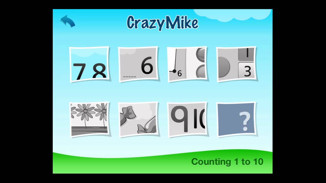 Math, age 3-5 iPad App Video Demo - CrazyMikesapps - YouTube