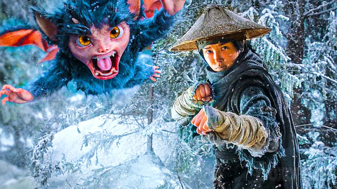 Brigand embushes a Kung-fu Master and baby demon | The Iron Mask | CLIP ...