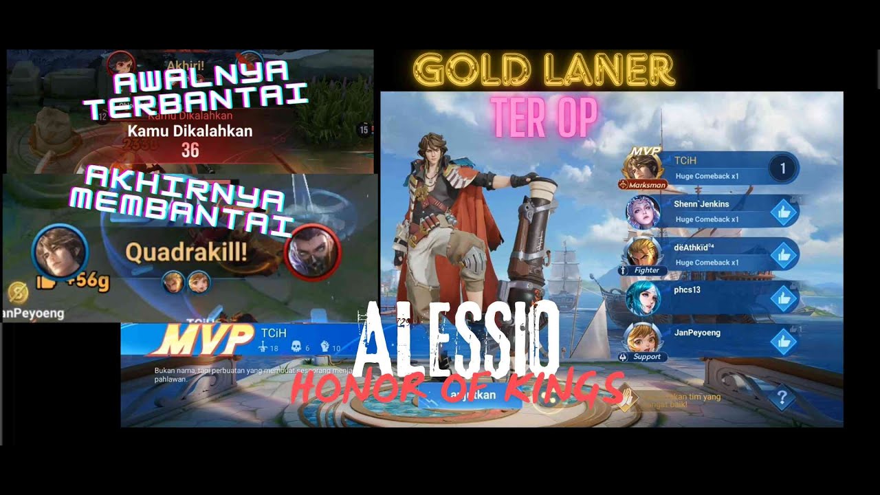 Alessio's Epic Honor of Kings Gameplay Revealed | HOK Gameplay - YouTube