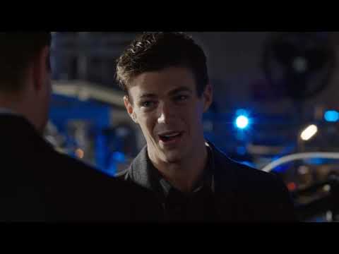 Barry Allen on The Arrow for the First Time | Arrow Scenes - YouTube