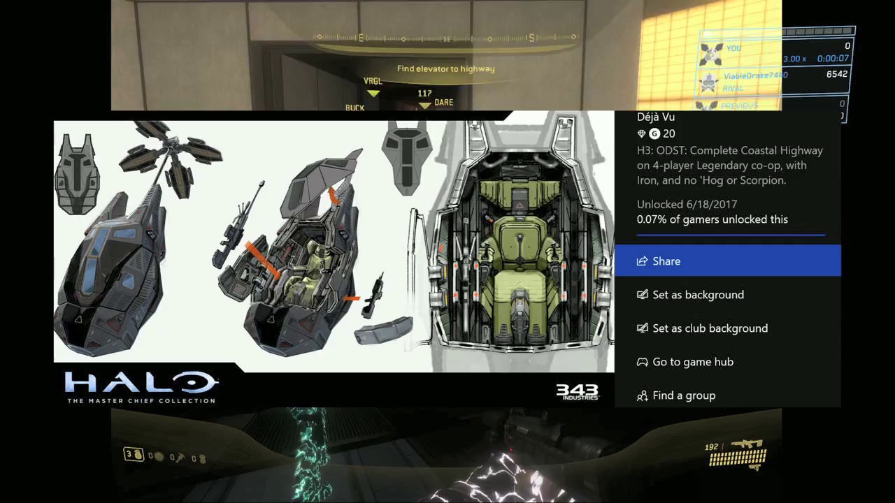 Halo 3 ODST: Deja Vu Achievement Guide - YouTube