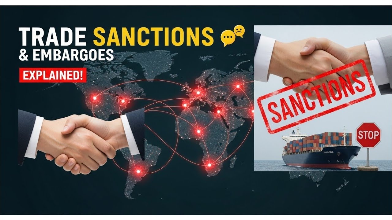 Trade Sanctions & Embargoes Explained | Global Trade & Economy ...