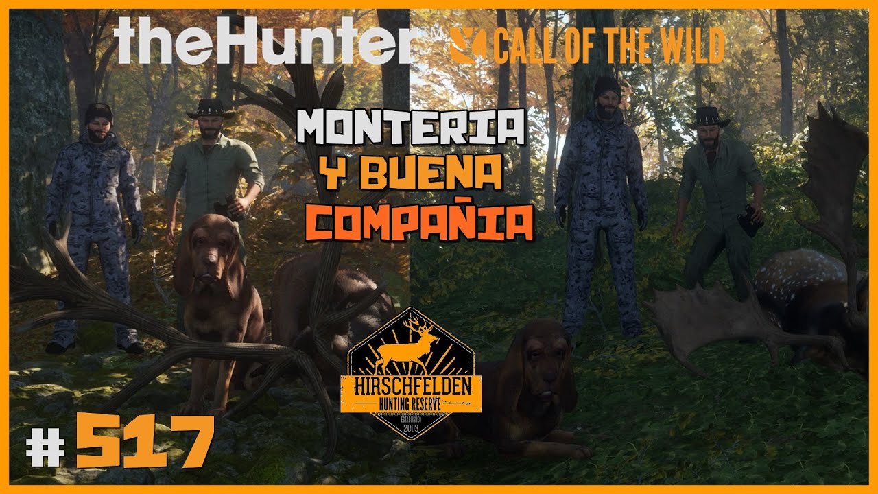MONTERÍA Y BUENA COMPAÑÍA - HIRSCHFELDEN | 🦌theHunter: CotW #517 - YouTube