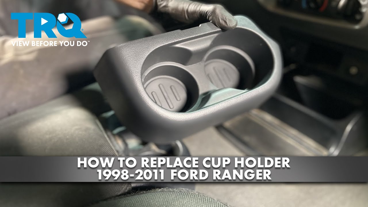 How to Replace Cup Holder 1998-2011 Ford Ranger - YouTube