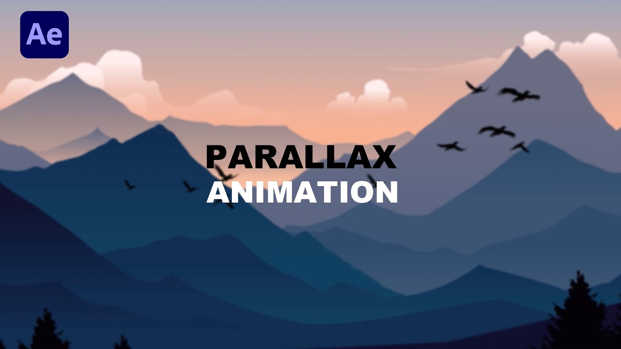 Cinematic Landscape Animation in After Effects - Motion graphic in ...