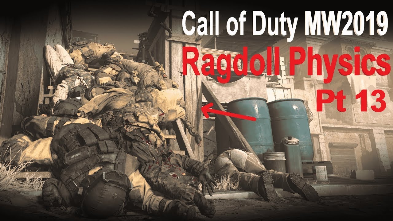 CoD Modern Warfare 2019 | Ragdoll Physics Pt 13 - YouTube