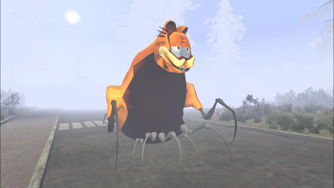 SCARY GARFIELD EXE MAZE (SCP-3166) | too realistic | Gmod horror - YouTube