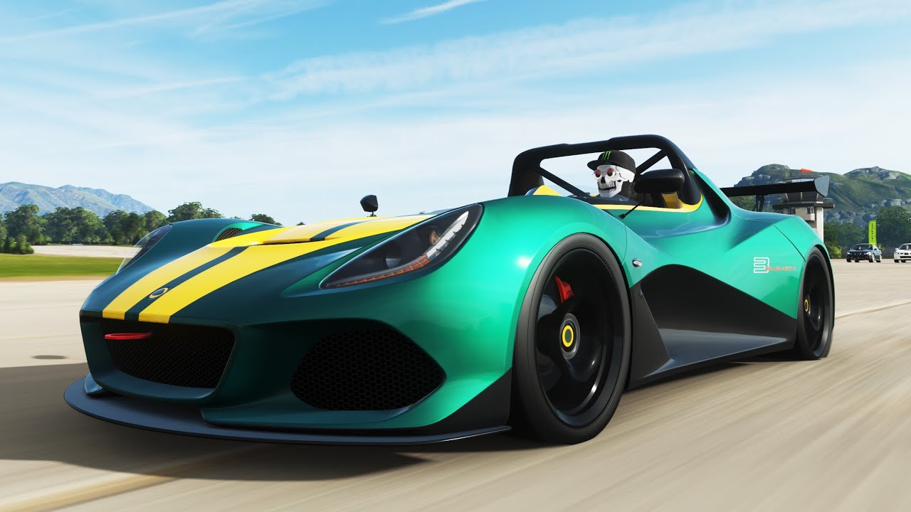 SUPER LIGHTWEIGHT DRAG LOTUS IS VERY FAST ON FORZA HORIZON 4 - YouTube
