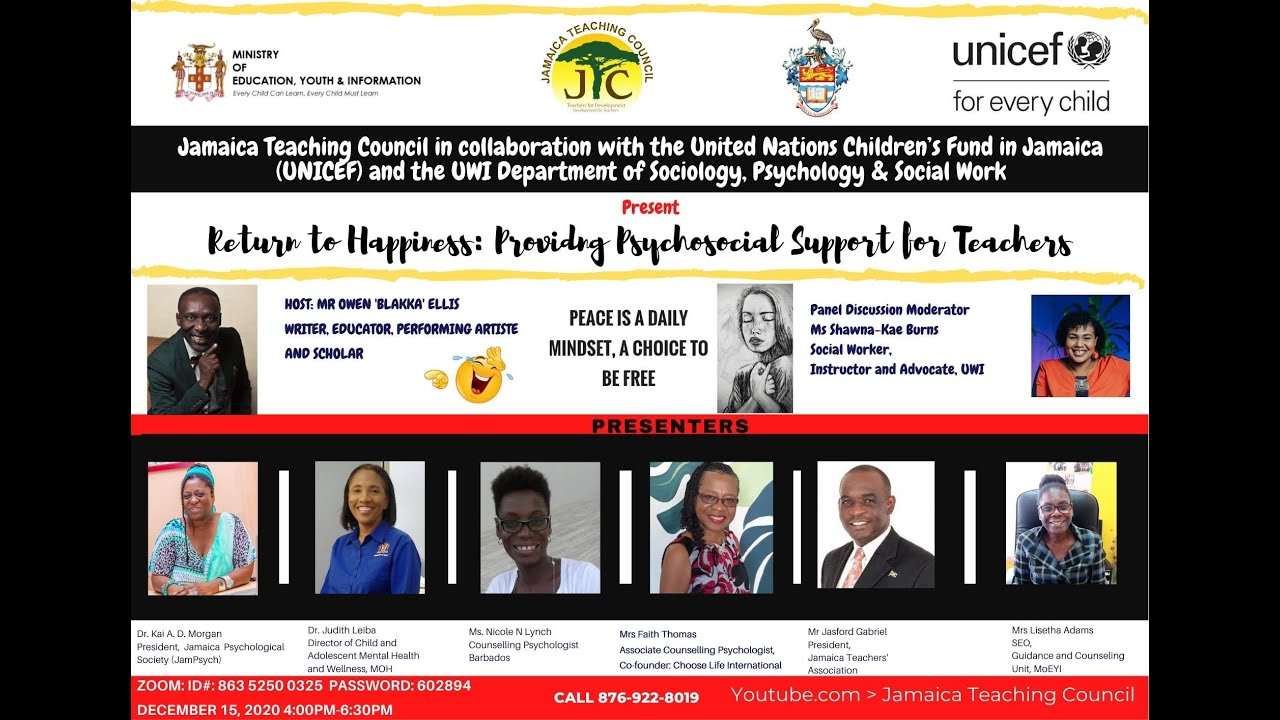 Return to Happiness - Providing Psychosocial Support for Teachers - YouTube