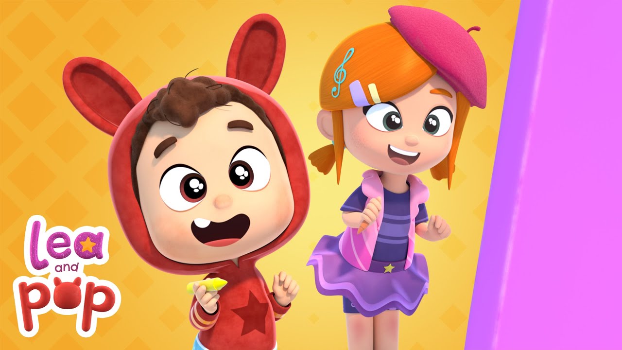 Drawing Song | Learn To Count - Baby Songs with Lea and Pop | Learning ...