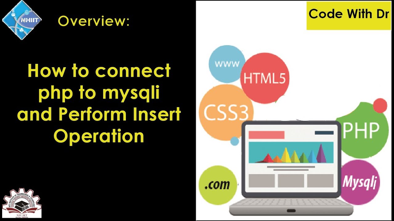 Web Development Tutorials in Urdu | Hindi | Connect PHP to mysqli & Perform Insert Operation | 2 ...