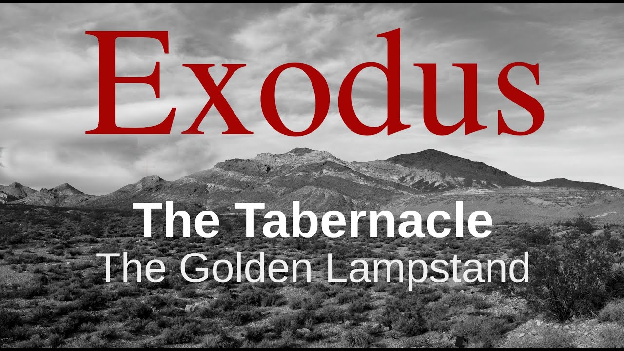 Golden Candlestick In Exodus 25