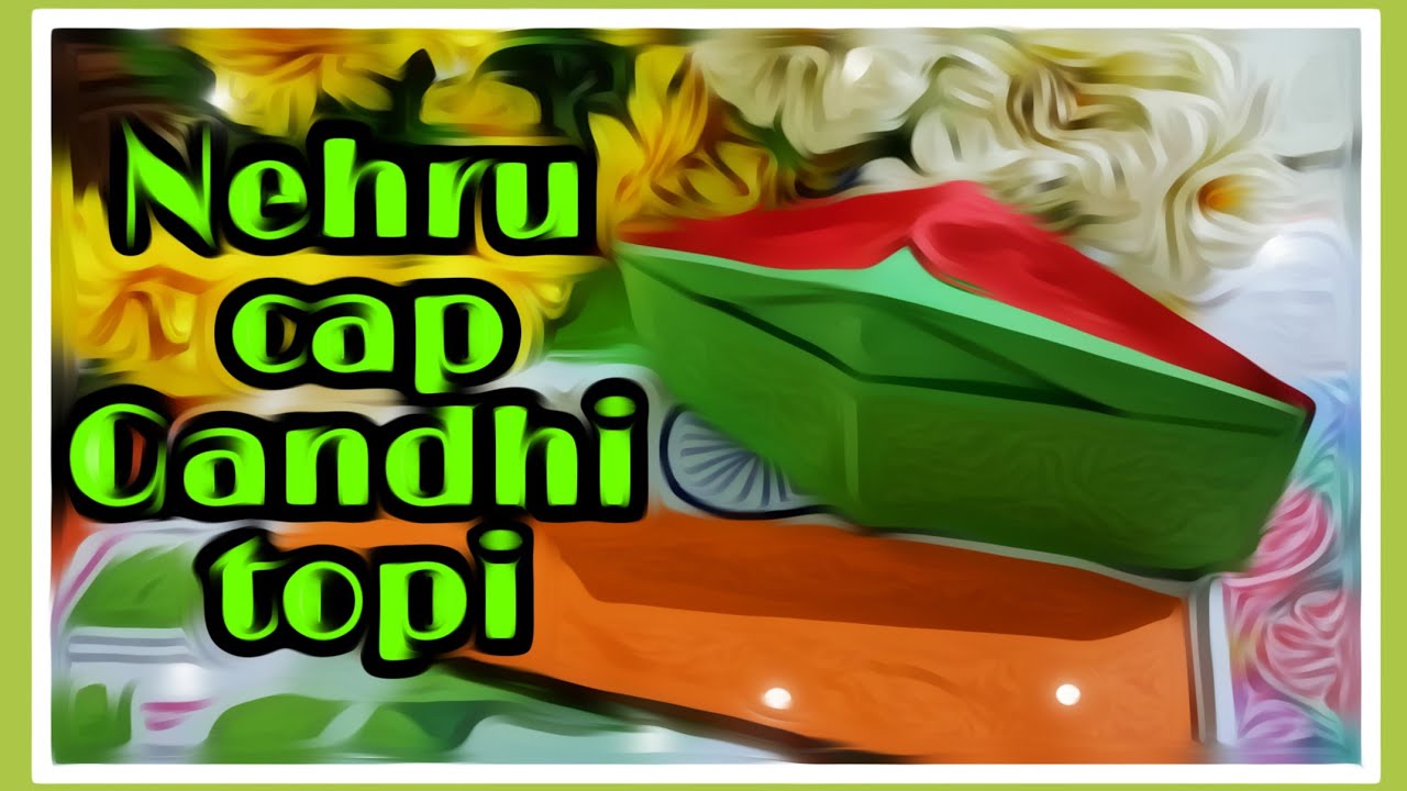 Gandhi topi for Independence day / republic day | Nehru cap making ...