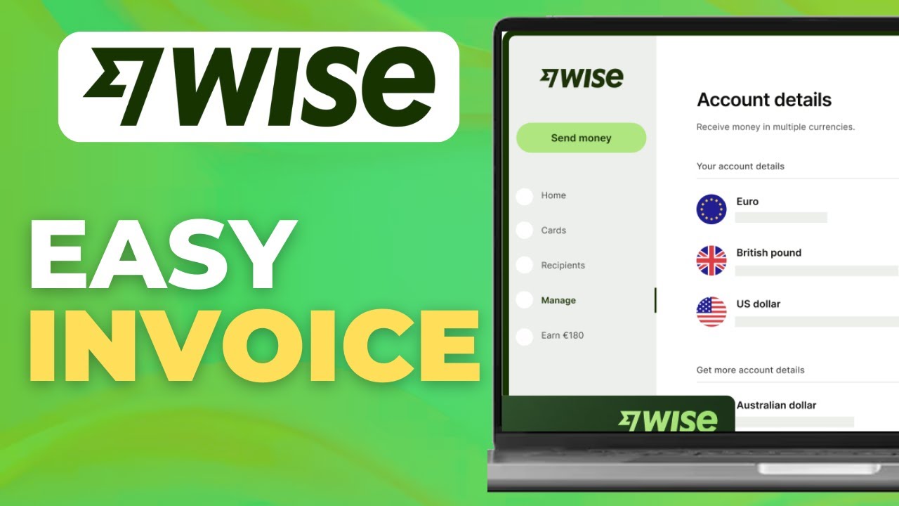How To Use Wise To Send Payment to Clients (Invoice Tutorial) - YouTube