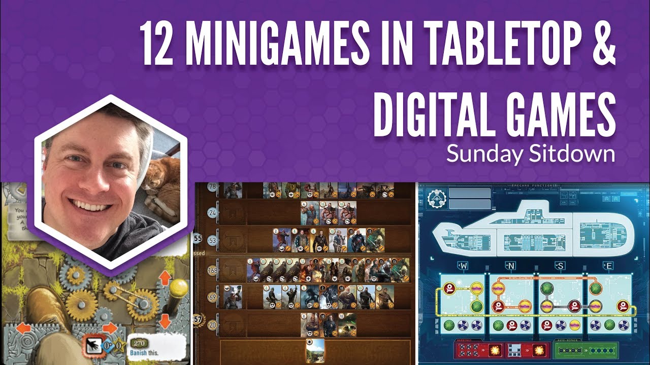 12 Minigames in Tabletop and Digital Games - YouTube