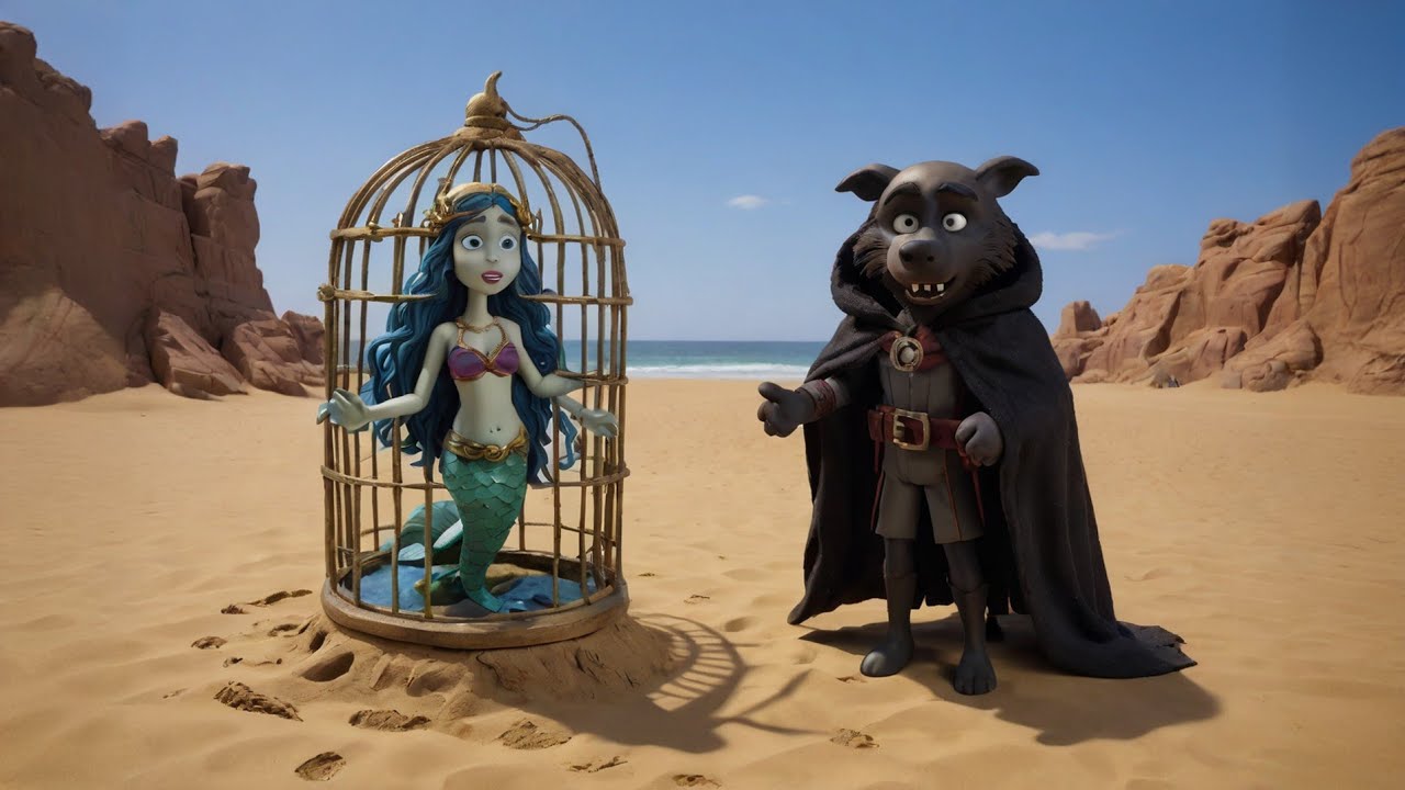 The Little Goats and The Wounded Mermaid | Bedtime Stories for Kids in ...