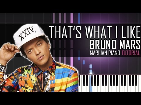 How To Play: Bruno Mars - That's What I Like | Piano Tutorial - YouTube