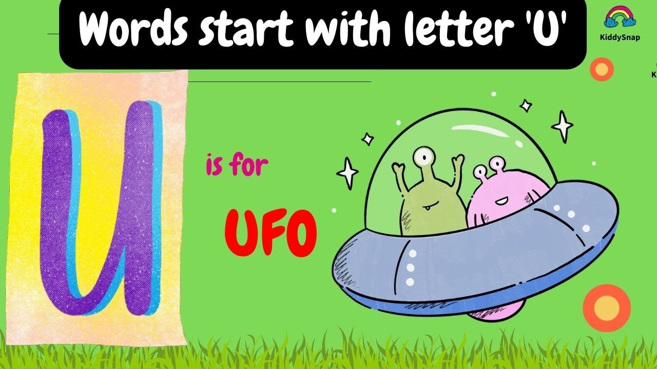 Words start with U|U words|kids vocabulary - YouTube