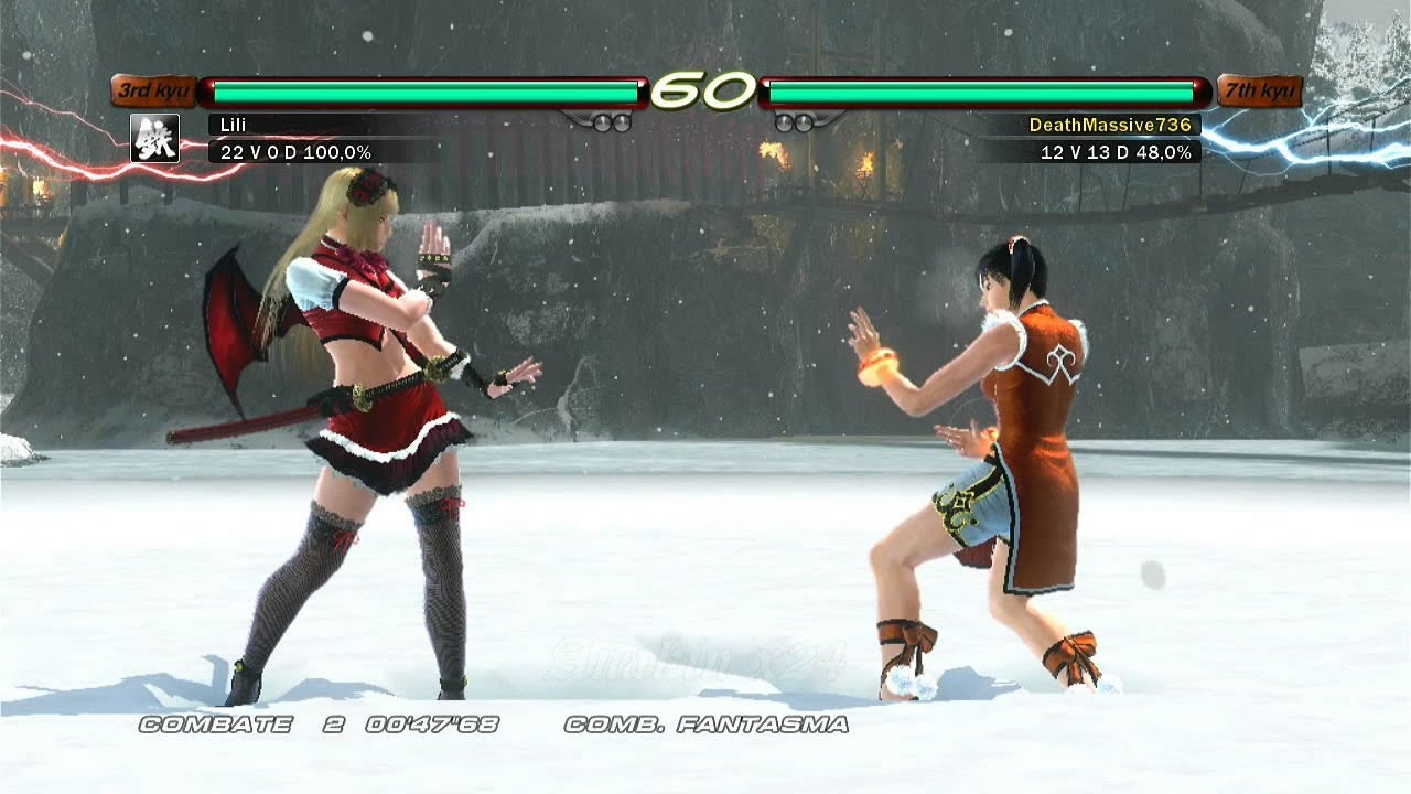 81_4 Lili Rochefort ryona vs Xiaoyu Ling - Tekken 6 Combate fantazma ...