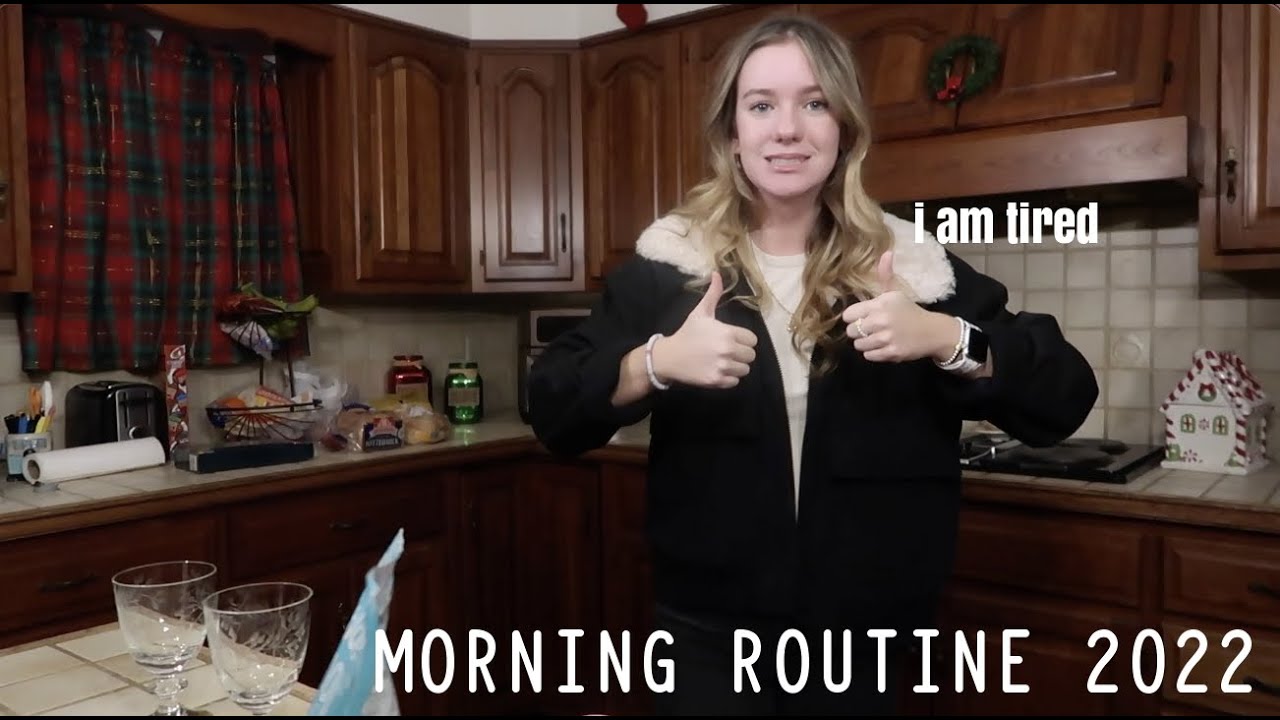 high school MORNING ROUTINE 2022 | 6 am morning routine productive ...