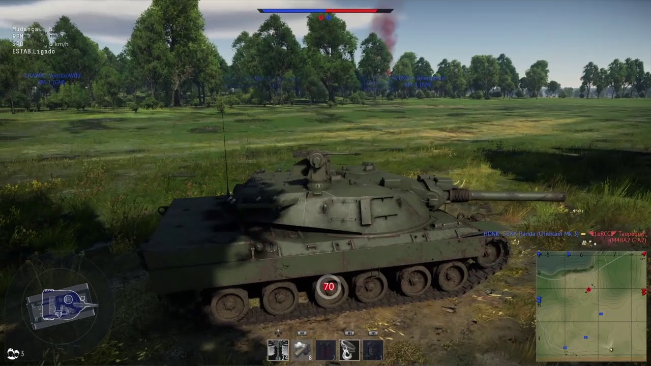 War Thunder X-M803 - YouTube