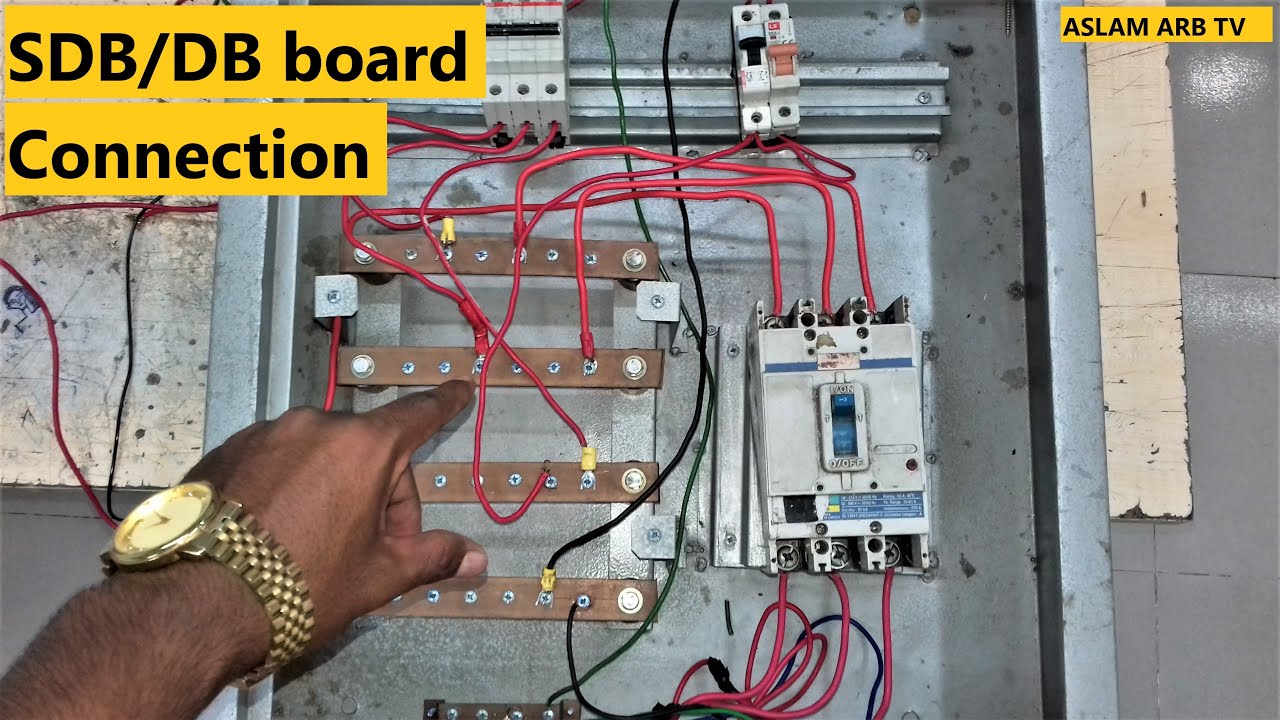 SDB/DB Board Connection . সহজেই কানেকশন শিখে নিন। - YouTube